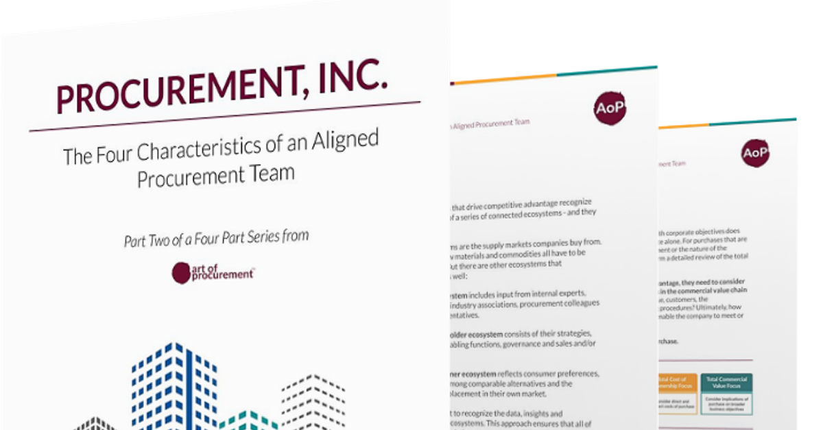 Procurement, Inc. White Paper Part 2